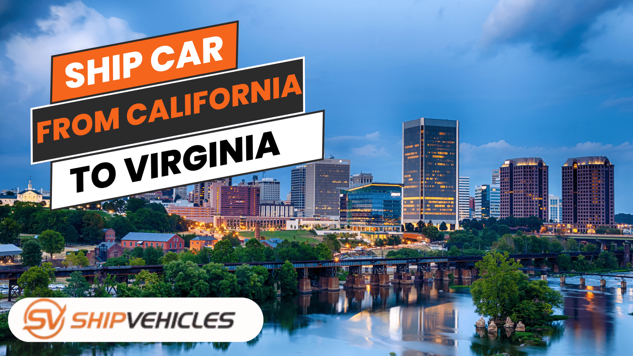 Ship Car From California To Virginia: Auto Shipping Services